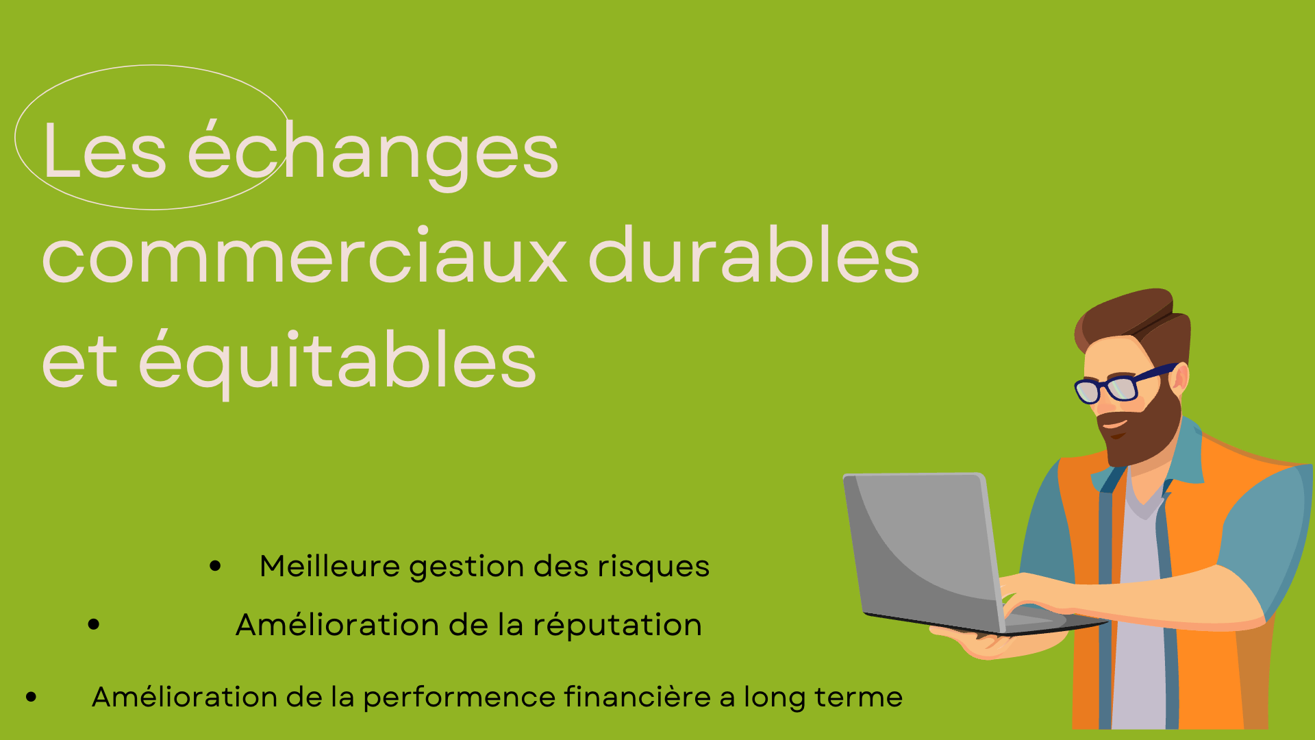 Les Échanges commerciaux durables et équitables à travers le monde ...